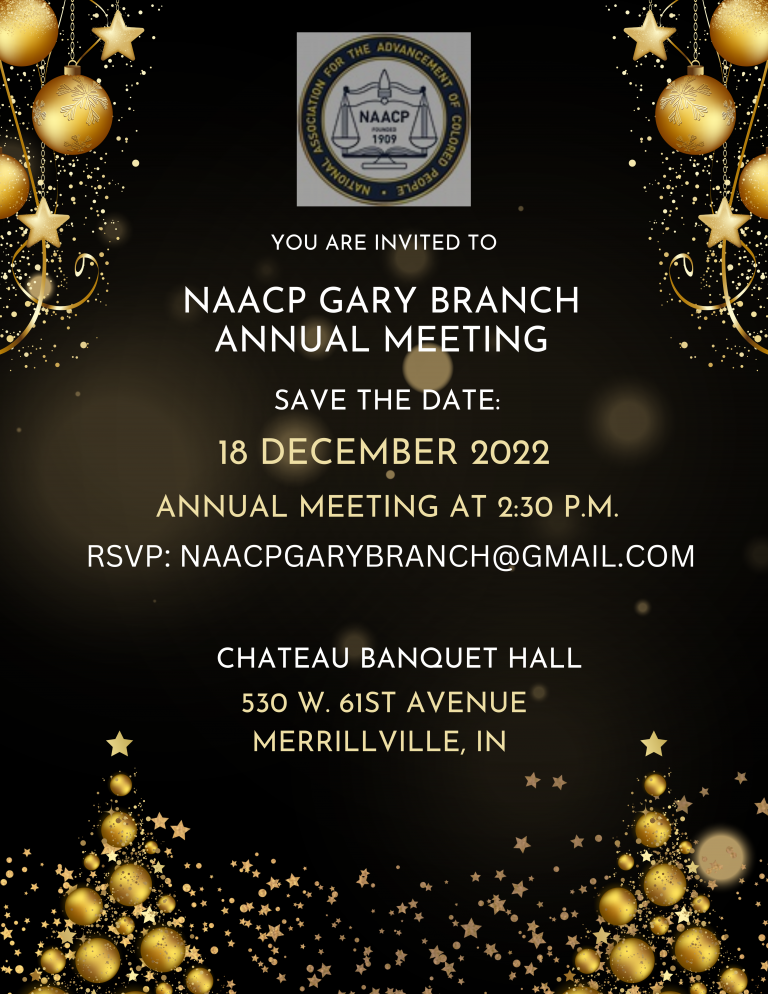 Home | NAACP Gary Chapter